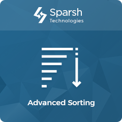 Advanced Sorting Magento 2 Extension by Sparsh Technologies